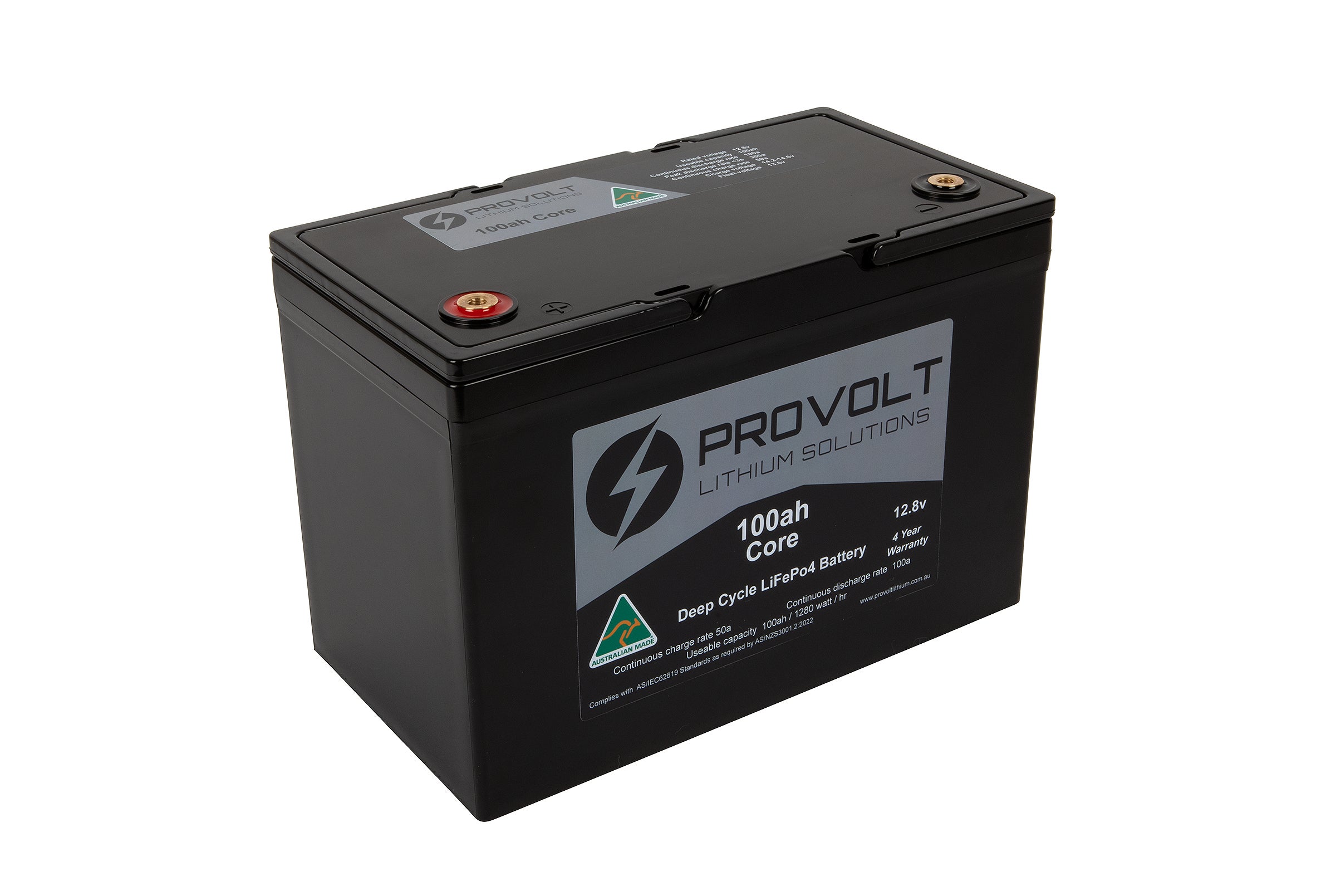 Core 100 Deep Cycle Lithium Battery | Provolt Lithium Solutions