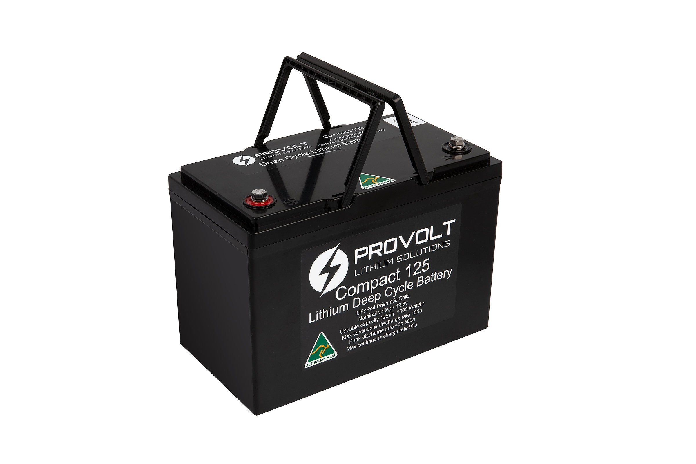 Compact 125 Deep Cycle Lithium Battery | Provolt Lithium Solutions