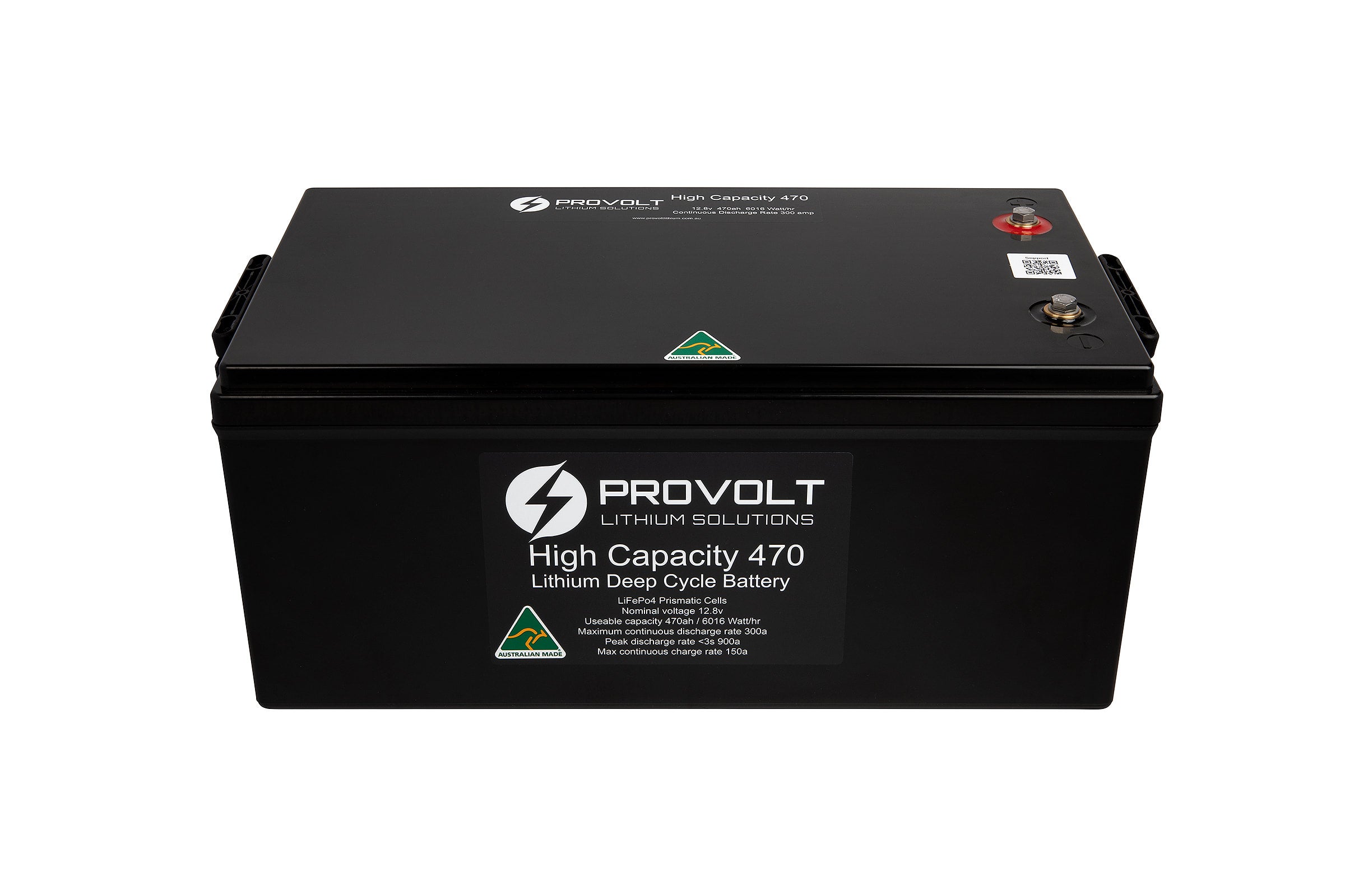 Compact 470 Deep Cycle Lithium Battery | Provolt Lithium Solutions