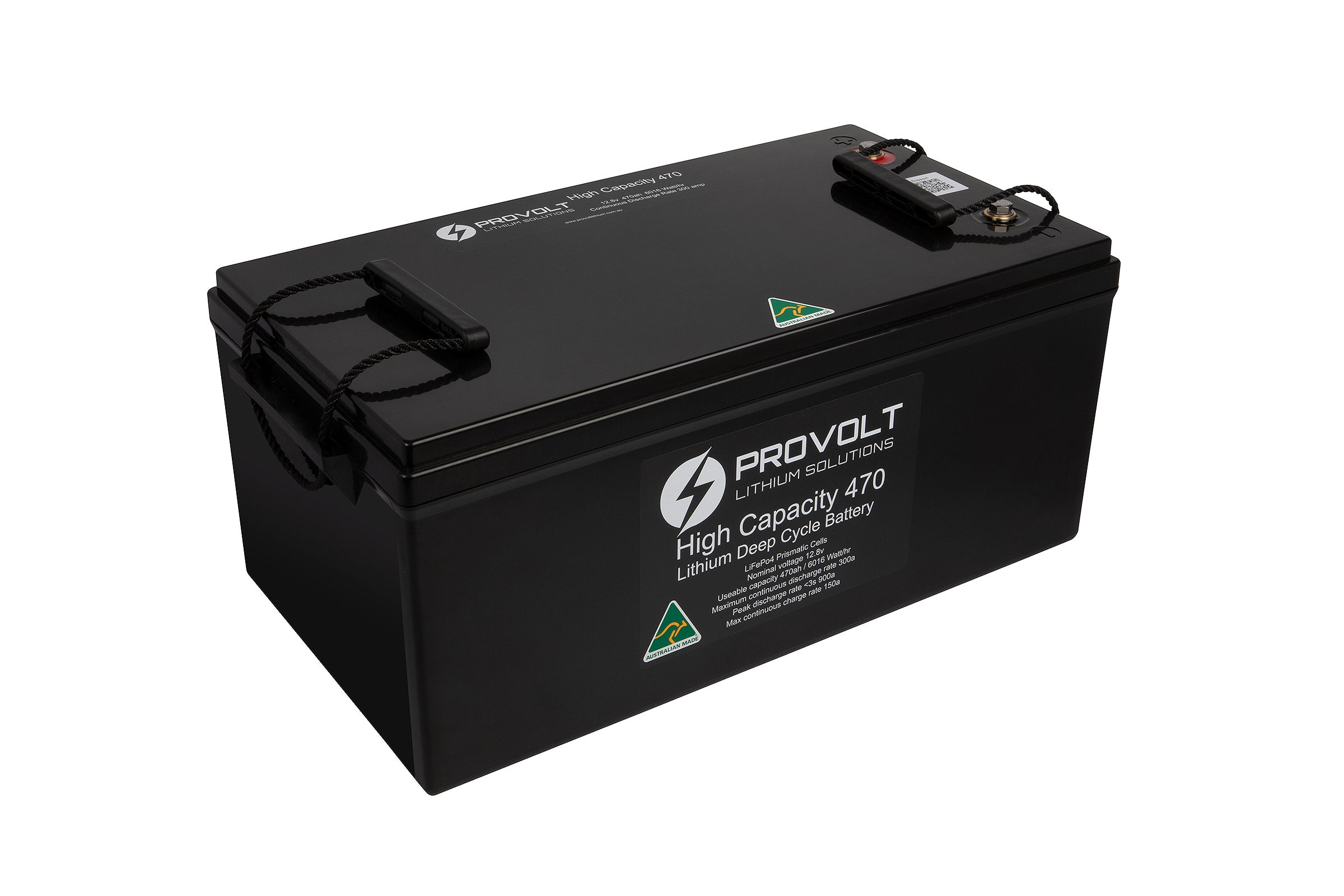 Compact 470 Deep Cycle Lithium Battery | Provolt Lithium Solutions